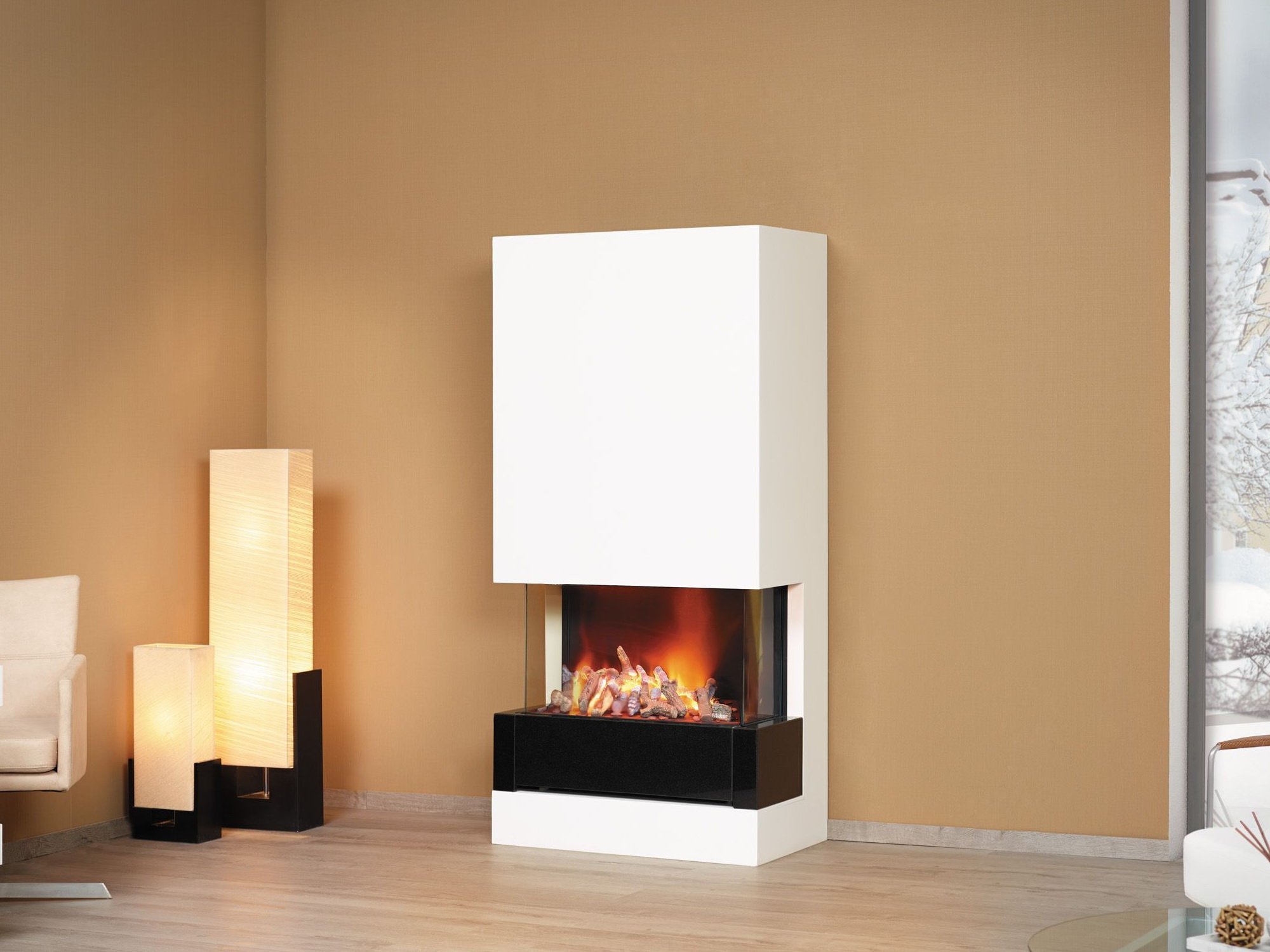 Elektrické krby – bez komína, s 3D Myst efektem ohně