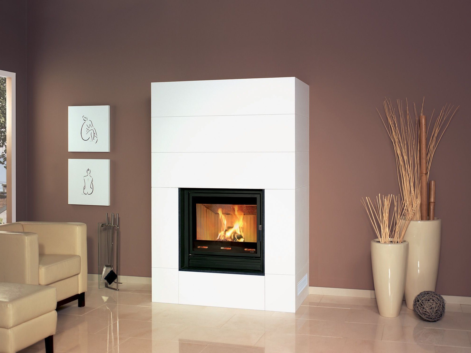 Moderní krby - Studioserie